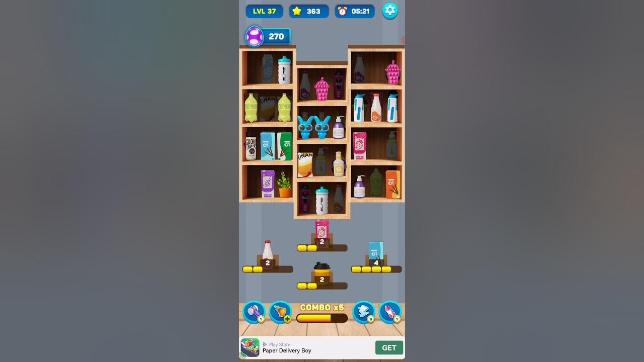 Stuff Sort - Sorting Master Level 37 Gameplay Walkthrough Android IOS - YouTube