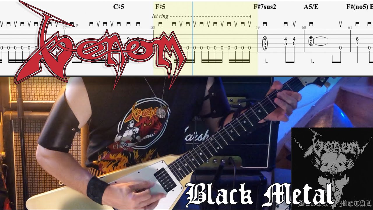 Black Metal - Venom | TAB | Cover | Tutorial - YouTube