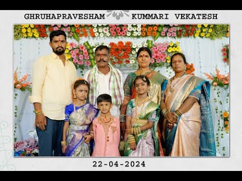 HOUSE WAMING CEREMONY TRADITIONAL TELUGU STYLE @ KUMMARI VENKATESH ...