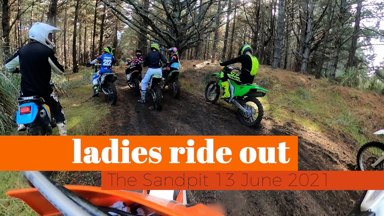 Girls Ride Out - The Sandpit June 2021 - YouTube