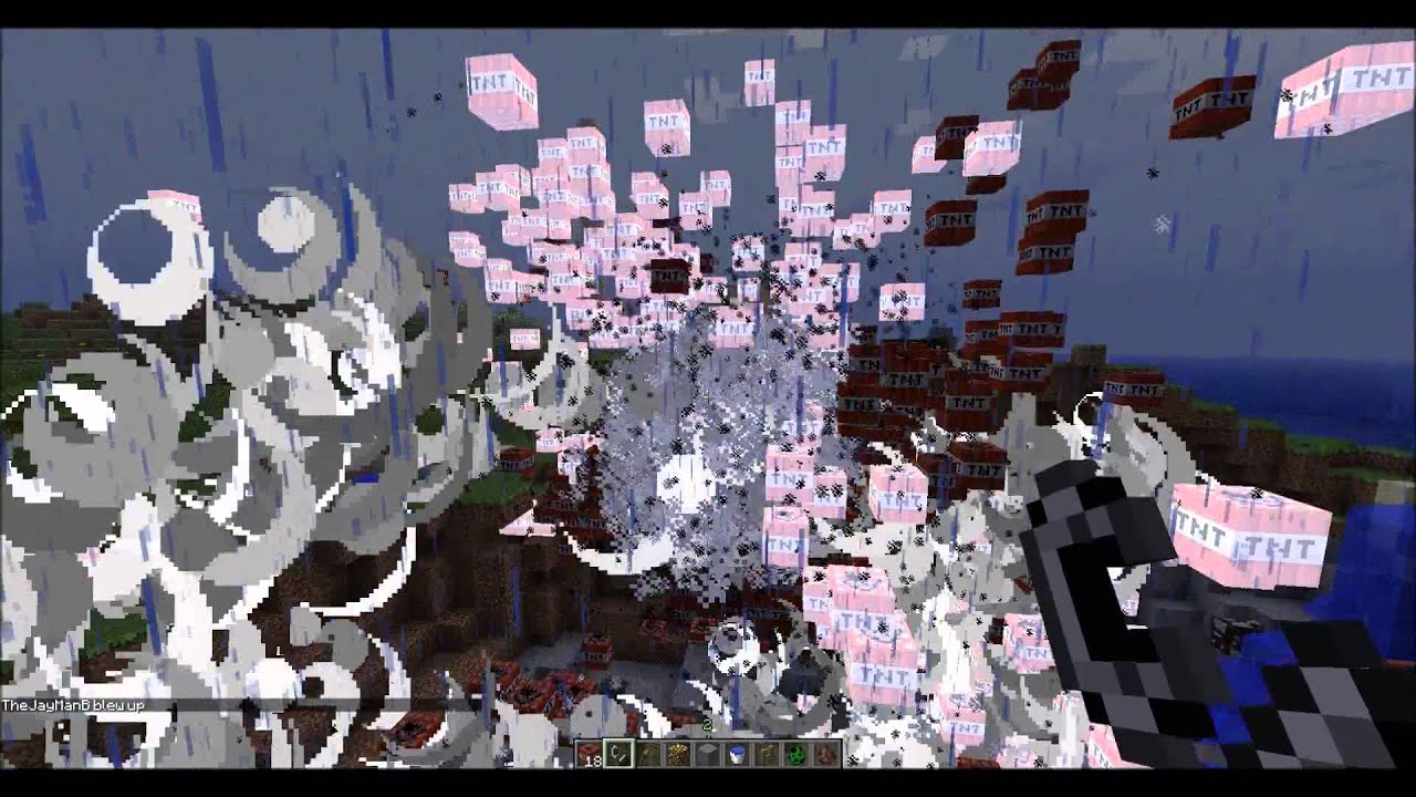 MineCraft Explosion - YouTube