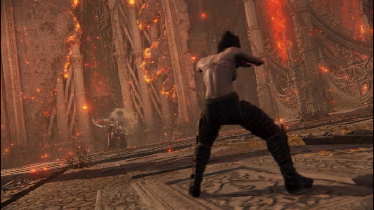 Elden Ring - Godfrey/ Hoarah Loux Boss Fight NG+5 (1080p) - YouTube