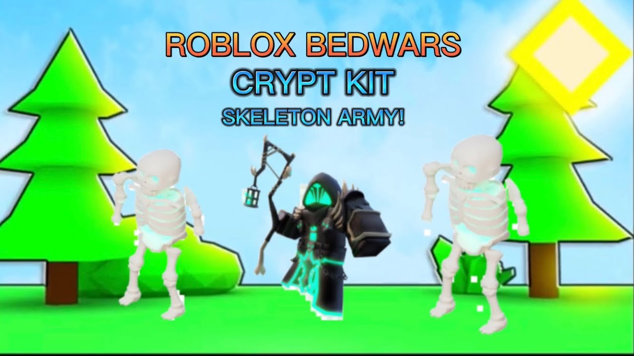 USING THE CRYPT KIT IN ROBLOX BEDWARS! - YouTube