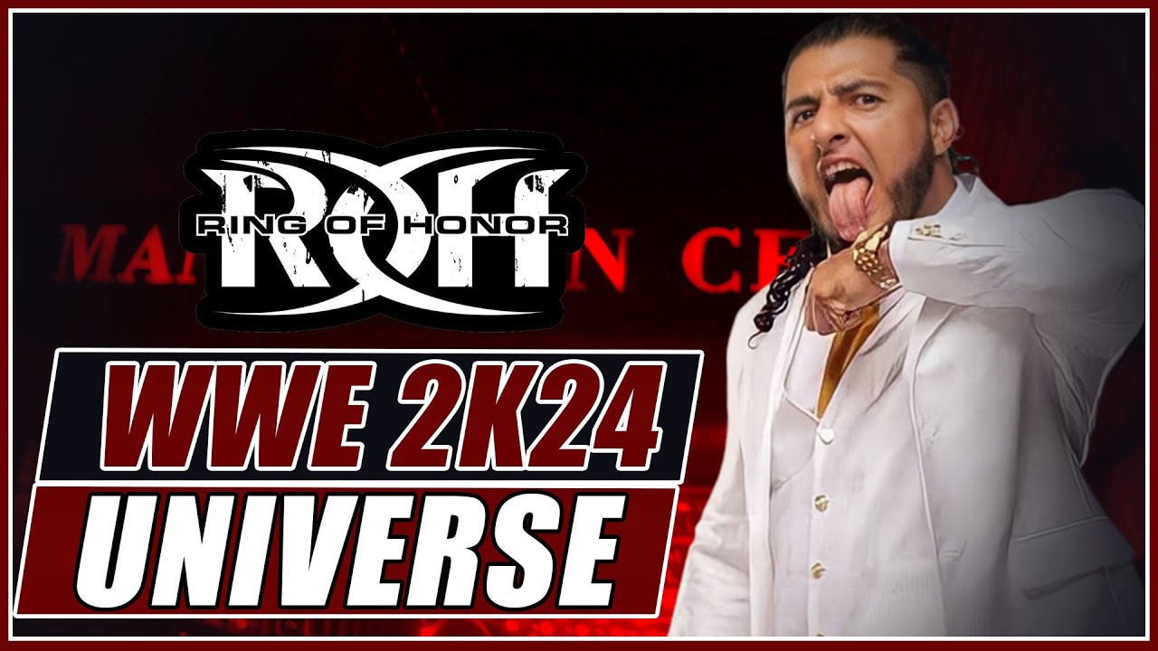 ROH MASTEROS EN MONTERREY NIGHT 1! WWE 2K24 Universe Mode ROH vs. NJPW ...