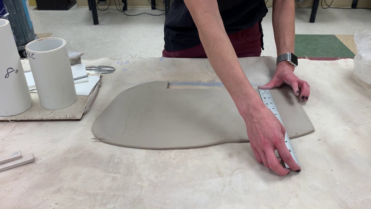 Draping a cylinder and adding a base. - YouTube