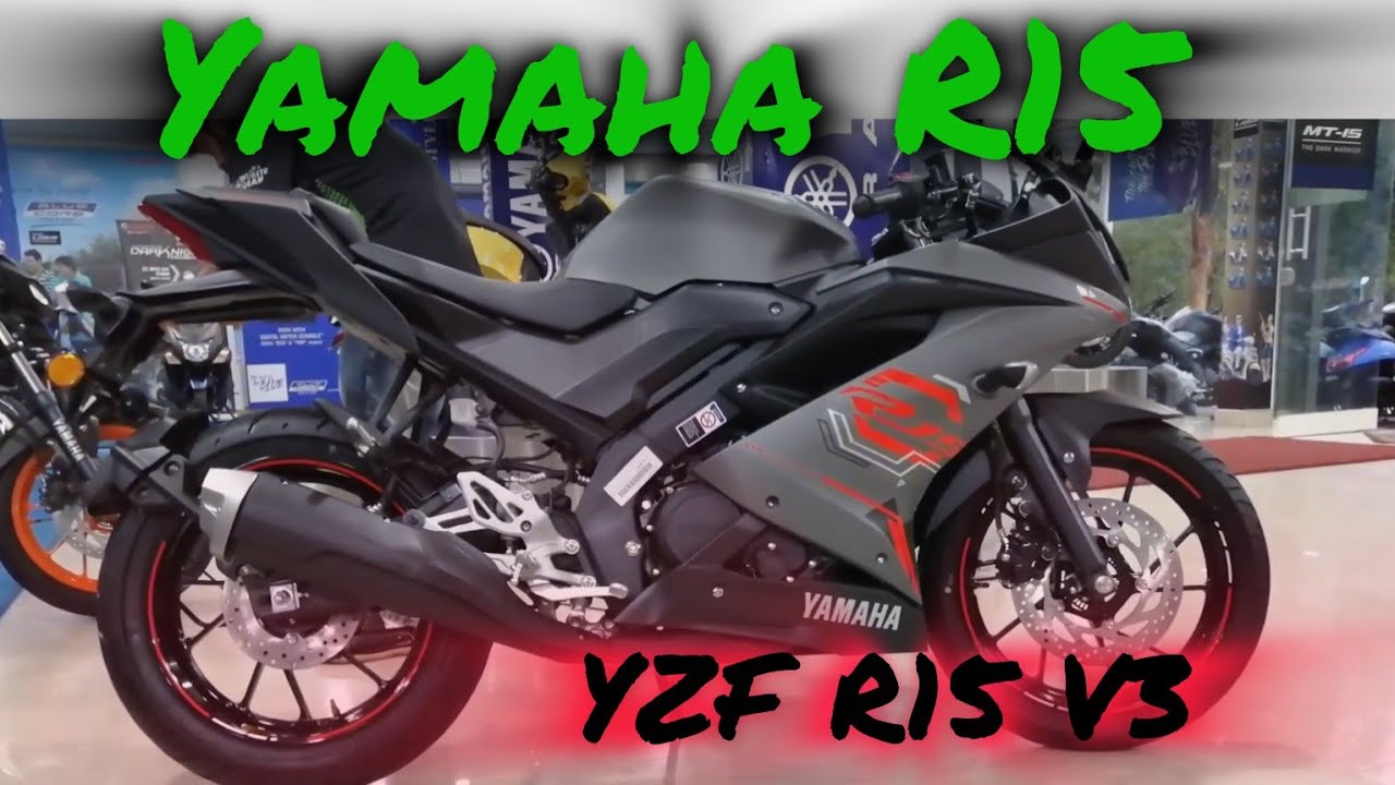 2024_Yamaha_R15_V3_BS6_Thunder_Grey_Walkaround_Review ( BG2K ) - YouTube