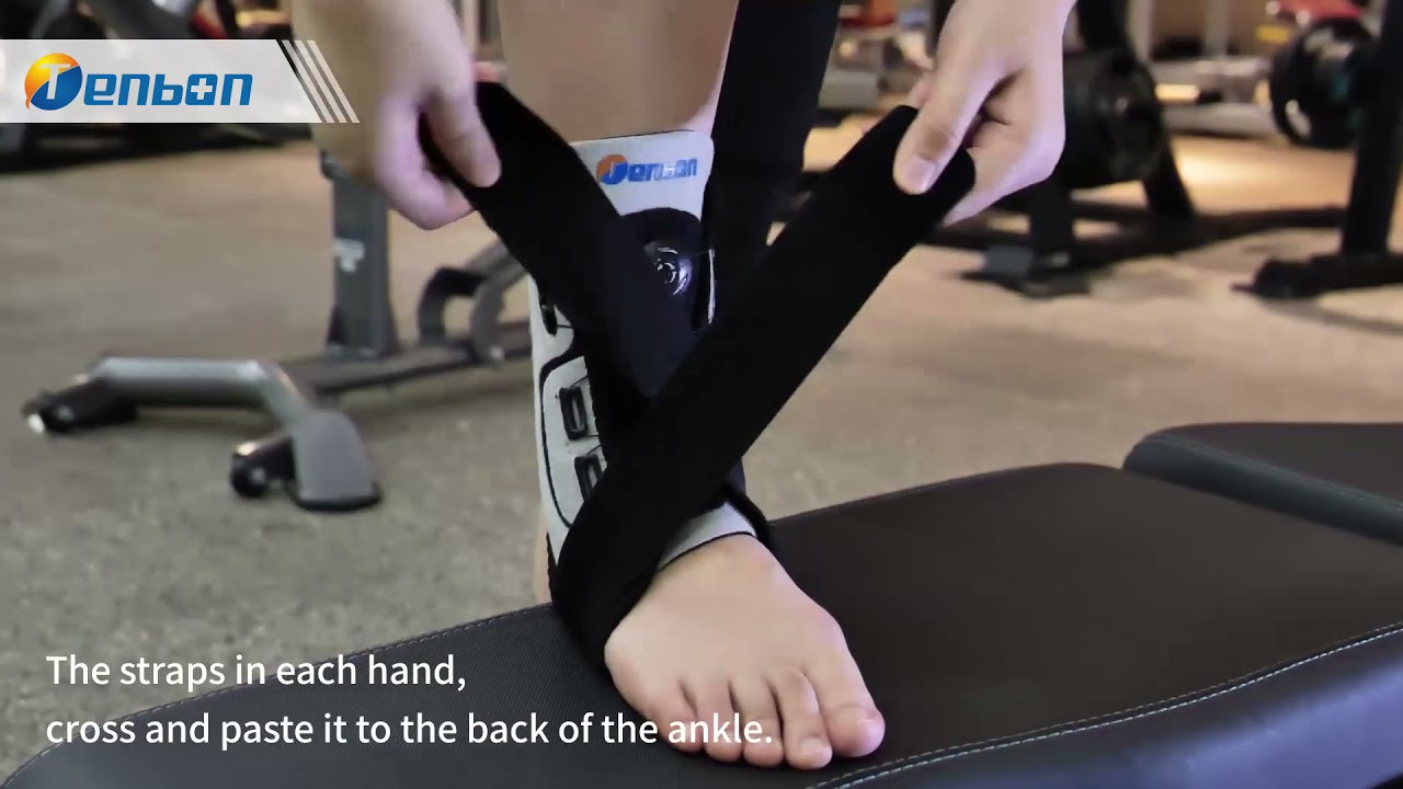 Boa Spin System Ankle Brace - YouTube