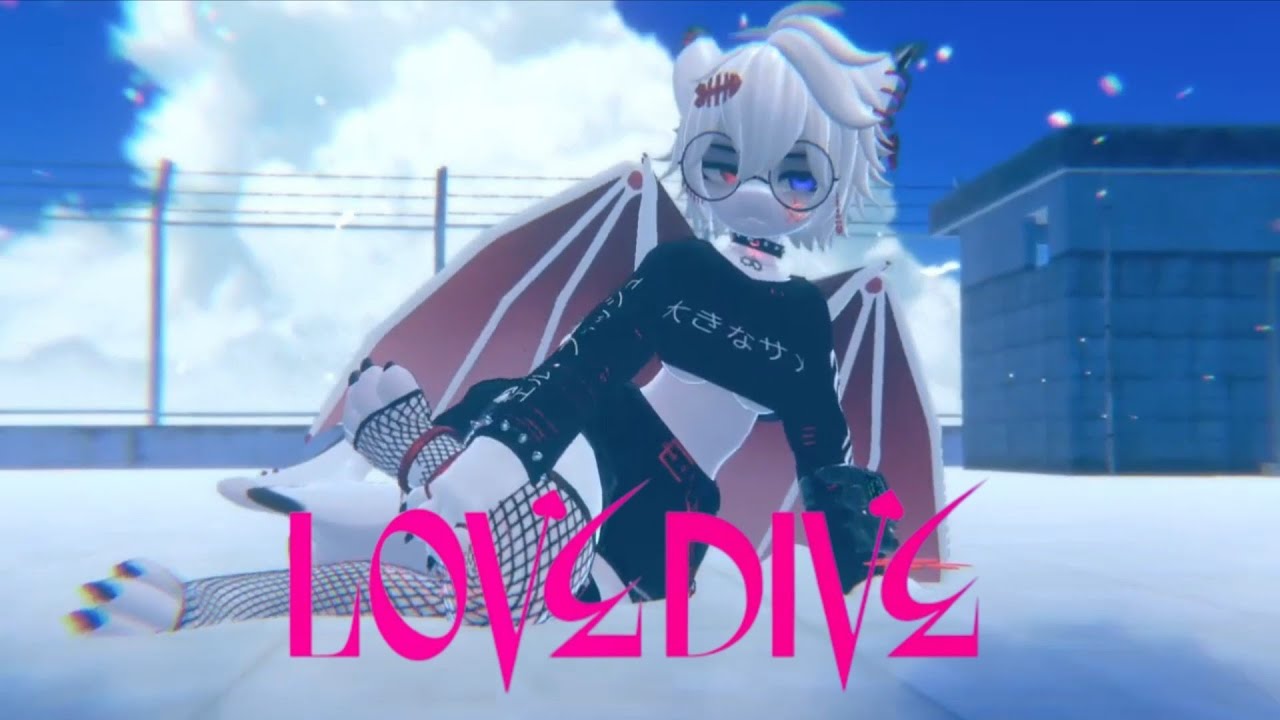 IVE 아이브 'LOVE DIVE MMD VRCHAT(FURRY SHARK ️🐾SABREAN🐾 ️) - YouTube