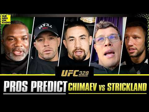 FIGHTERS PREDICT: Khamzat Chimaev vs. Sean Strickland | UFC 328