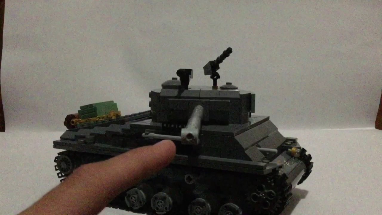 Lego MOC Fury Sherman tank - YouTube