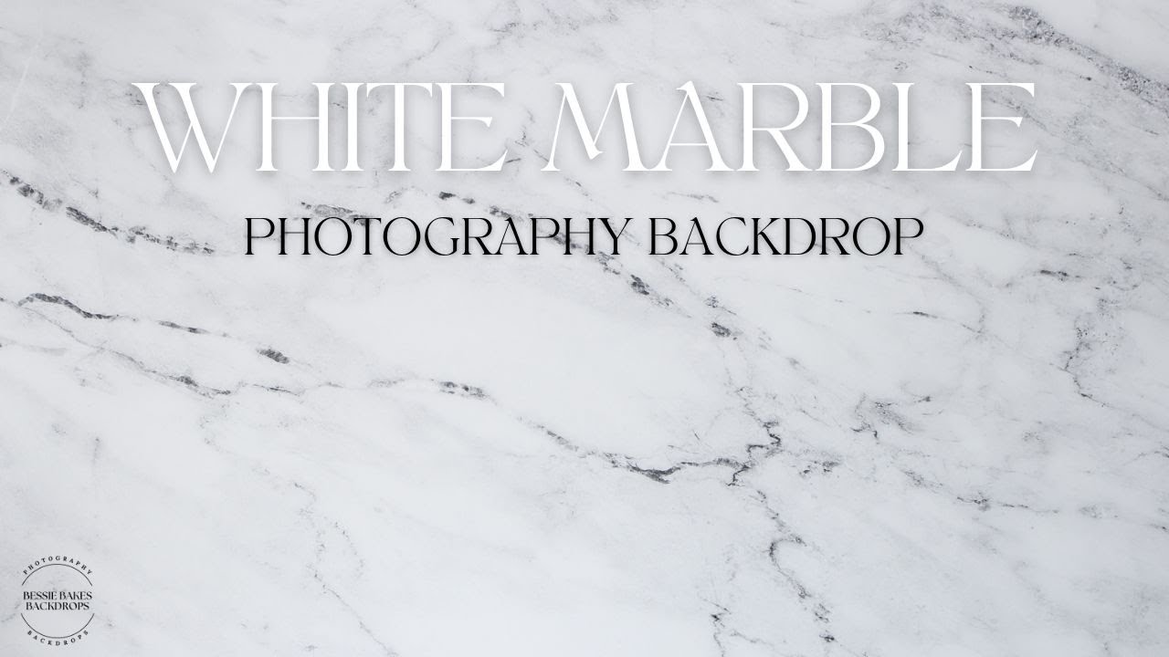 Stunning White Marble Photography Backdrop by Bessie Bakes Backdrops ...