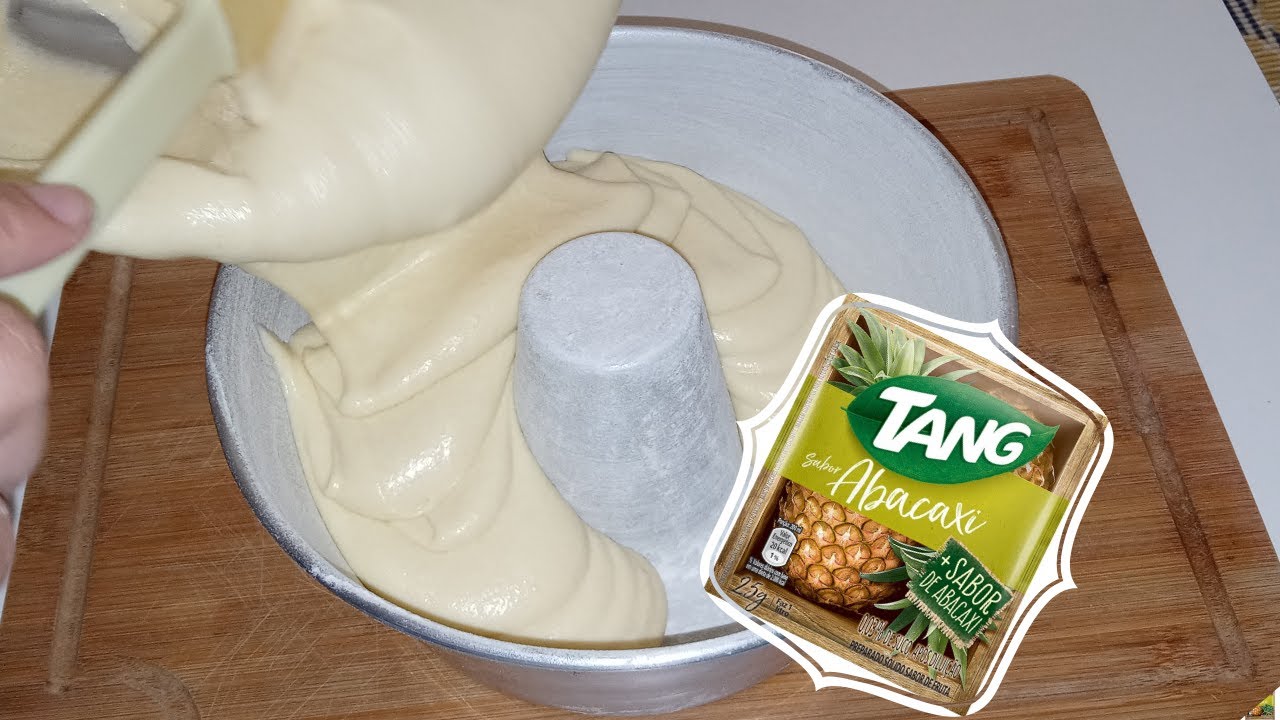 Olha o que fiz com o suco TANG │ Receita Simples - YouTube