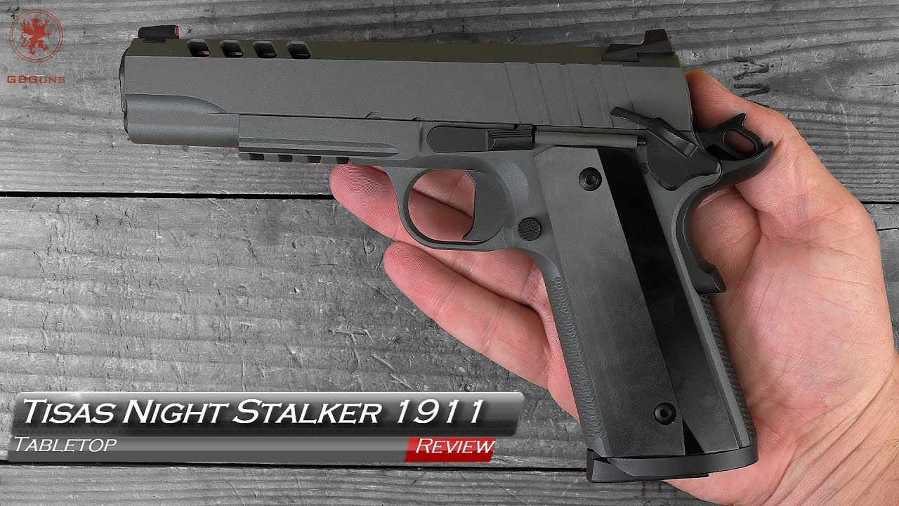 Tisas Night Stalker 1911 Tabletop Review and Field Strip - YouTube