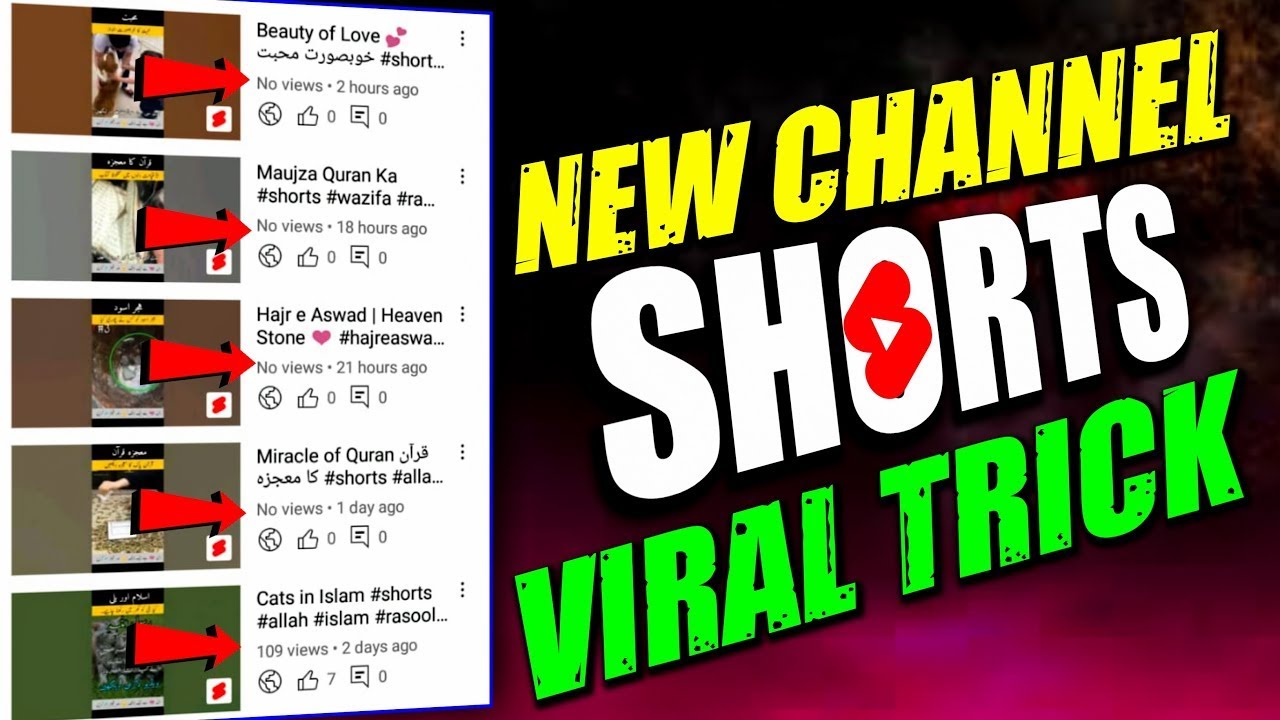 how to viral short video on youtube new channel ! short video viral ...