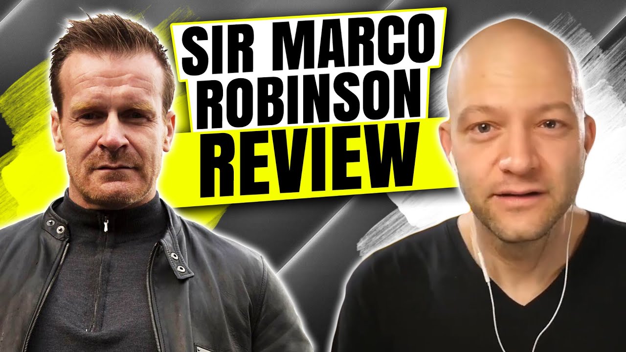 Sir Marco Robinson Review | Mark Drager "We Do Hard Things" - YouTube
