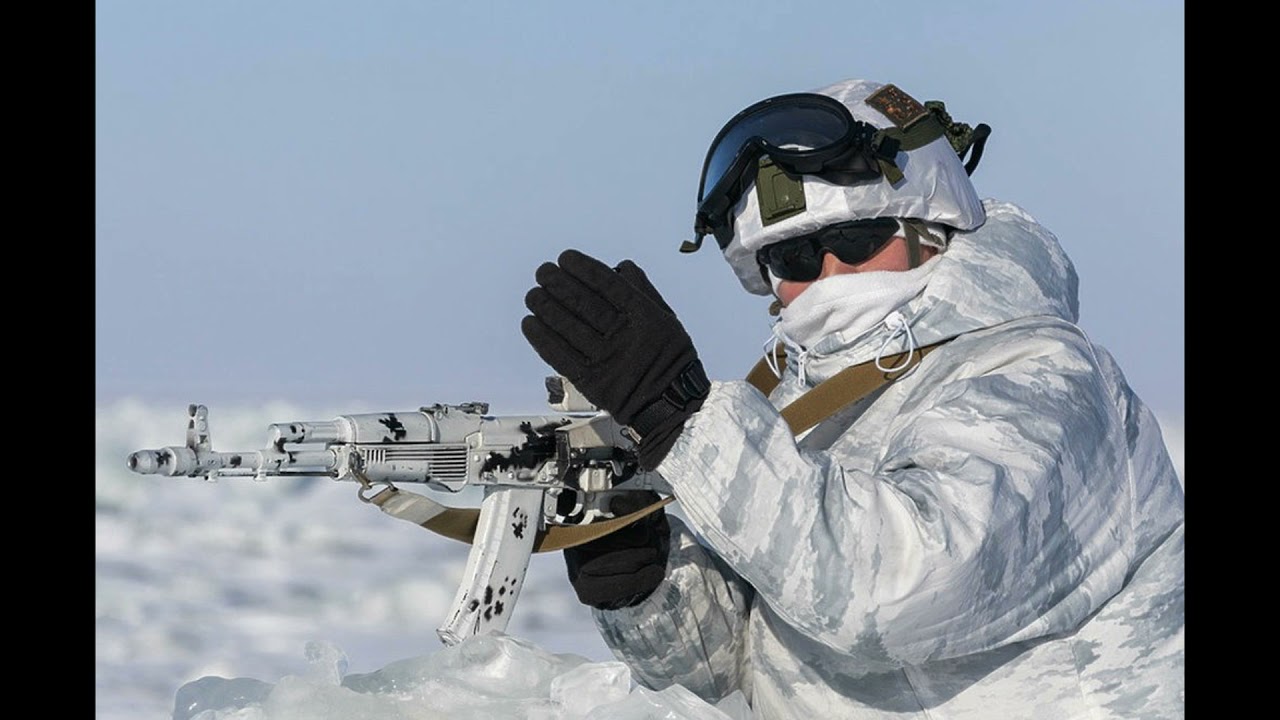 TRAINING OF RUSSIAN SPECIAL FORCES IN THE ARCTIC - YouTube