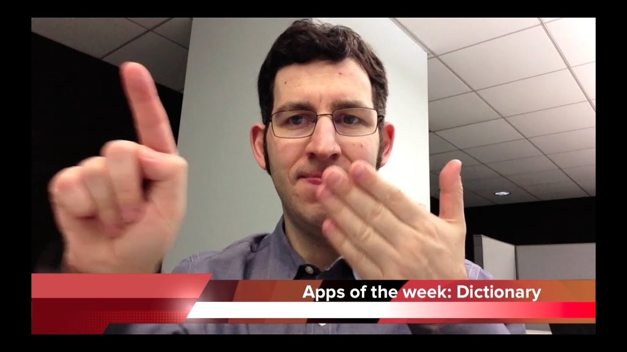 Apps of the week: Dictionary - YouTube