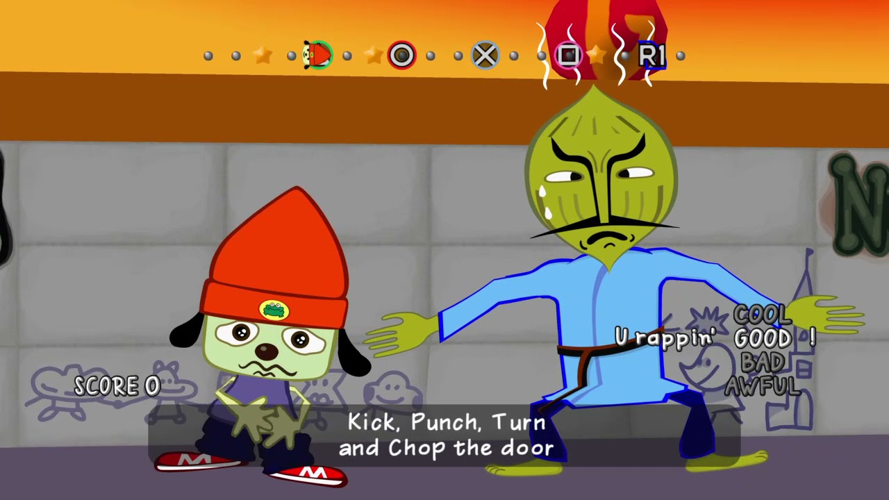 parappa need to go use bathroom (PaRappa The Rapper™ Remastered #2 ...