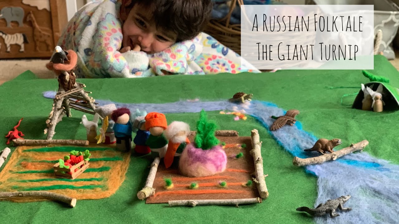 The Giant Turnip (A Russian Folktale) - YouTube