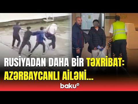 Rusiyadan azərbaycanlılara qarşı növbəti rəzalət | Sankt-Peterburqda dava