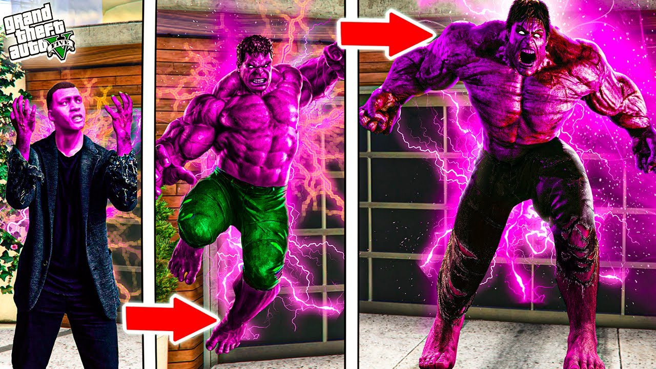 GTA 5 : Franklin Finding $1 To $1000000000 PINK HULK In GTA 5 ! (GTA 5 ...