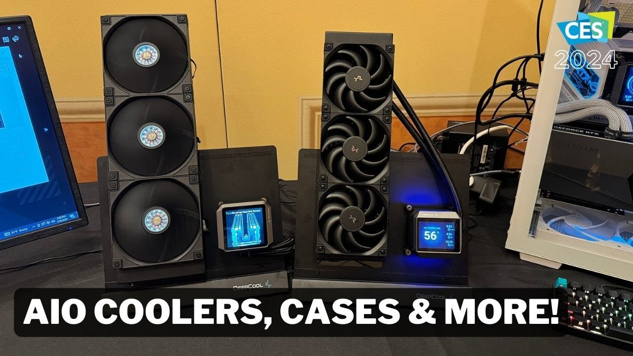 CES 2024 - New DeepCool Cases & Coolers! - YouTube