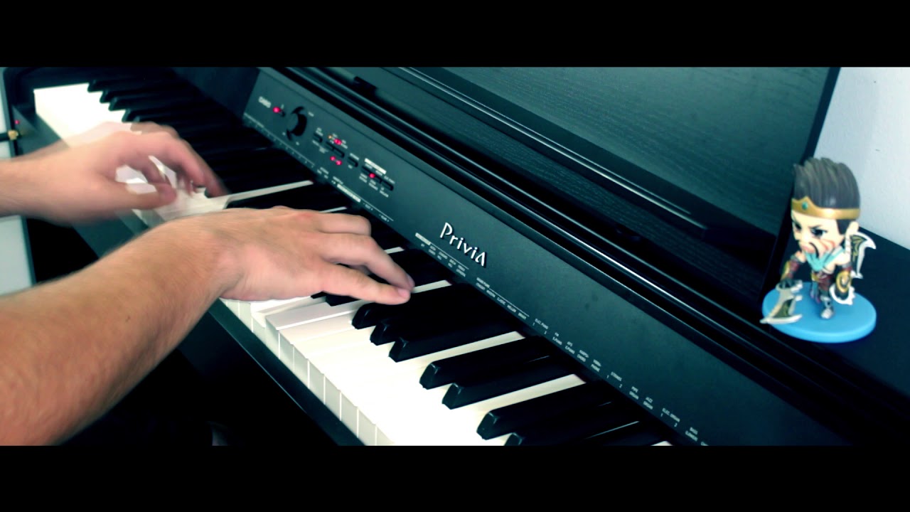 The Rain Theme - Adna Beautiful Hell Cover - Bass Piano Keyboard Drum ...