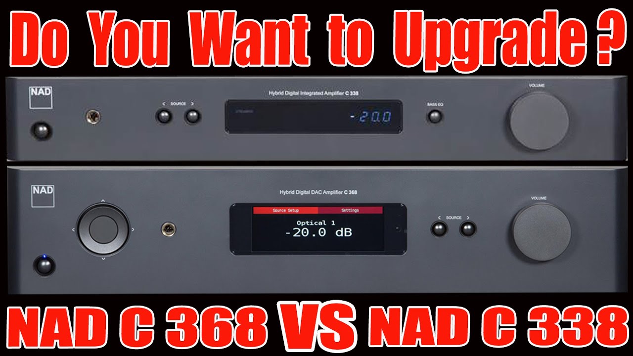NAD C 368(80 watts) vs NAD C 338(50 watts) With KEF LS50 Meta. Do You ...