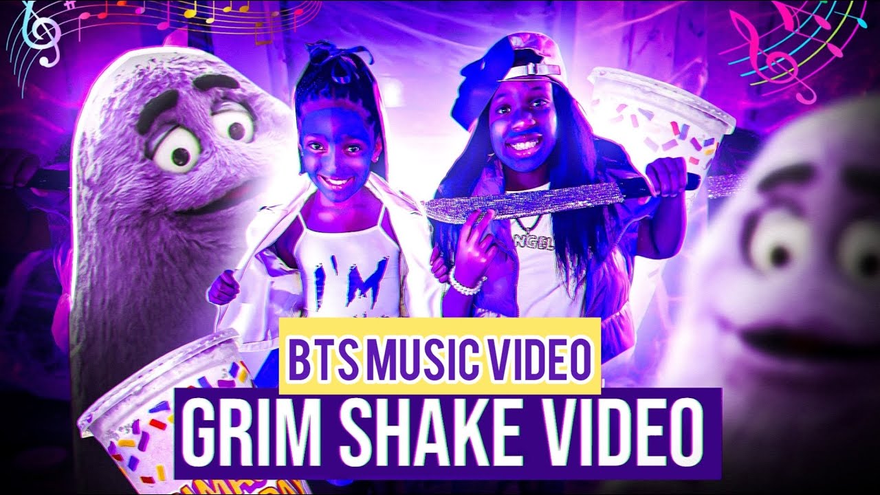 BTS Grimace Shake Music Video Shoot 🎬🎶: EXCLUSIVE CONTENT‼️ @Kotacake1 ...
