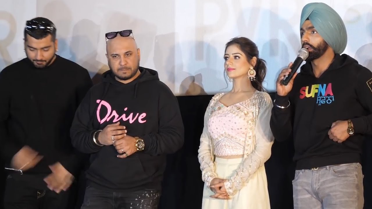 Sufna Movie All Team Chandigarh | Ammy Virk, Tania, B Praak, Jaani ...