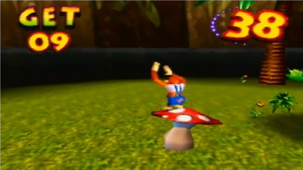 Donkey Kong 64 Playthrough Part 17 - Jungle Japes - Lanky Kong - YouTube
