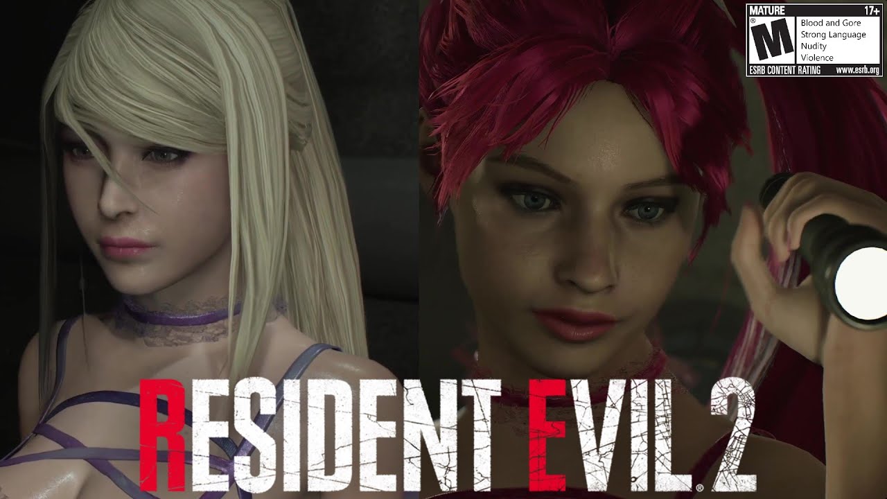 Resident Evil 2 | Claire Redfield | Ada Wong | Valentine Angel Outfit ...
