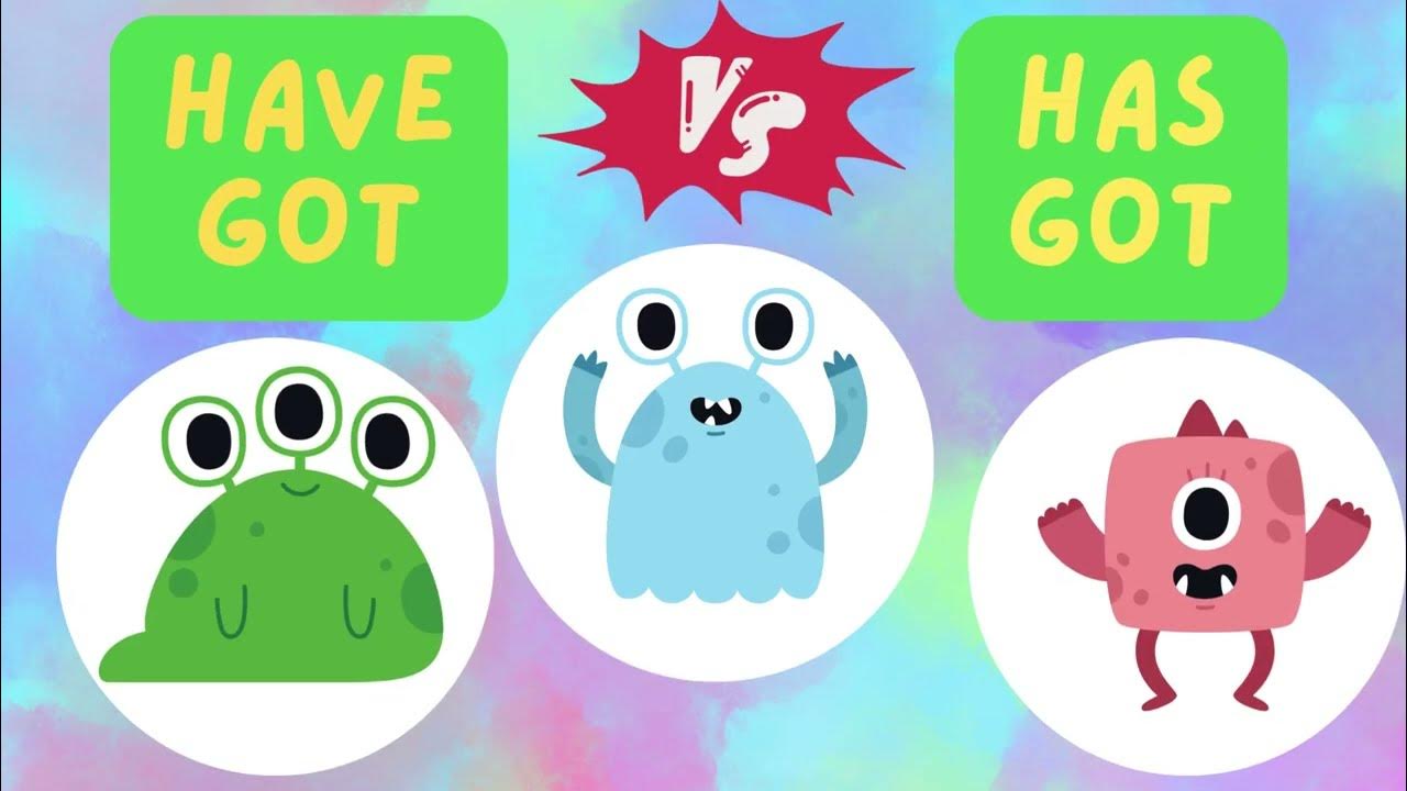 Have got - Has got | Grammar for kids - YouTube