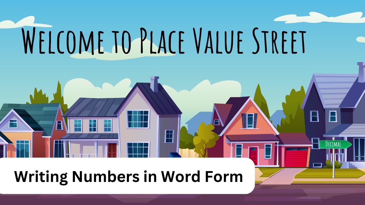 Writing Numbers in Word Form - 5.NBT.3 - YouTube