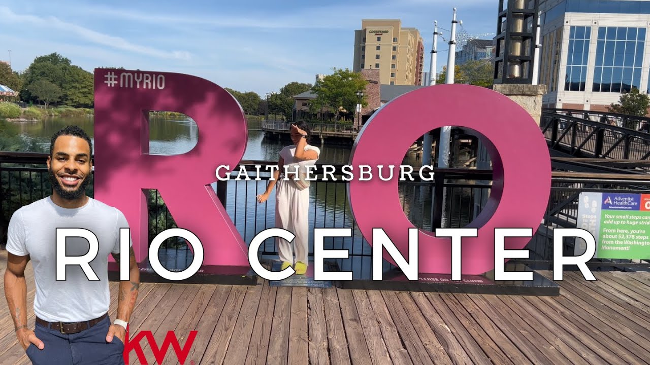 Moving To Maryland - Gaithersburg [4K] Virtual Walking Tour (2023) The Rio Center - YouTube