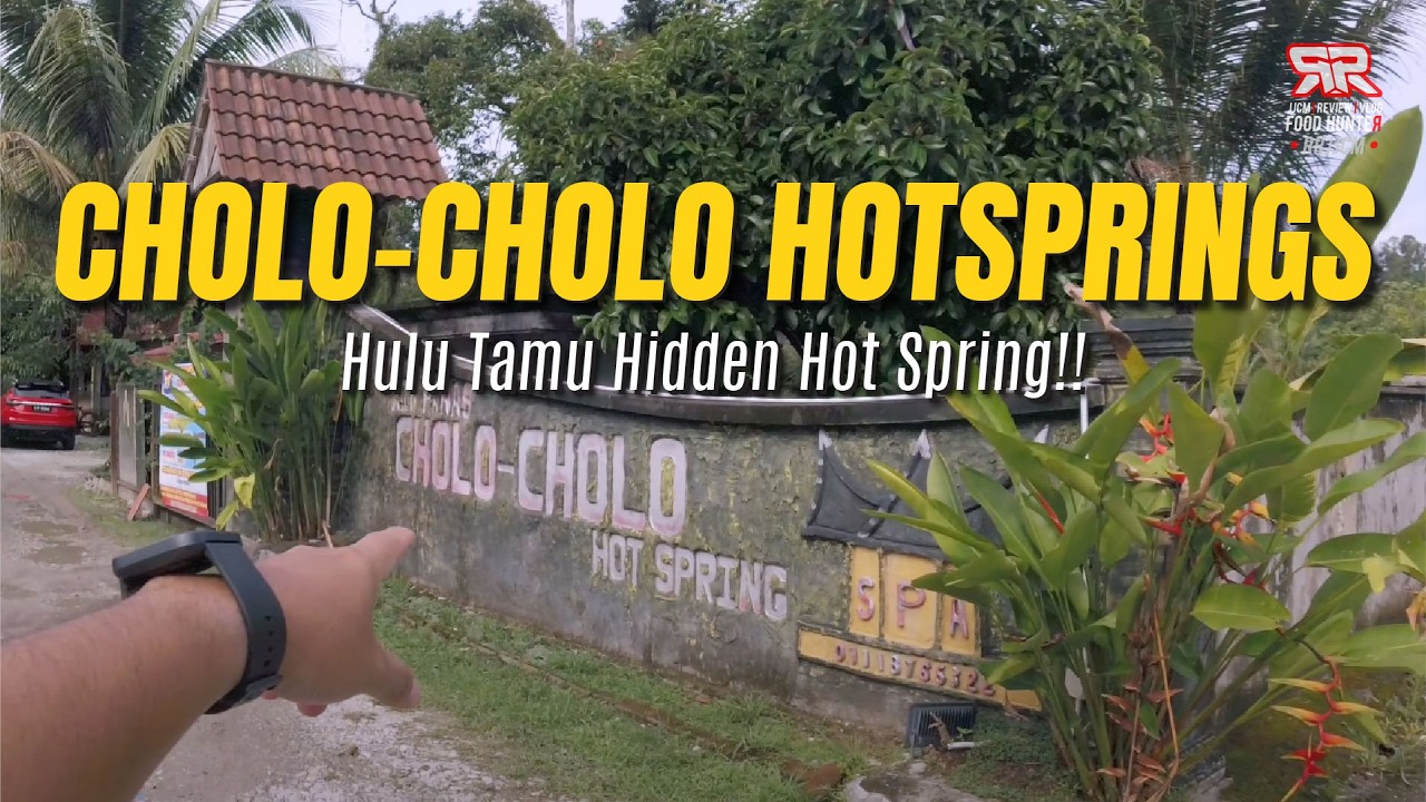 We Found a Secret Hot Spring Pool! Cholo-Cholo Hotspring Hulu Tamu ...