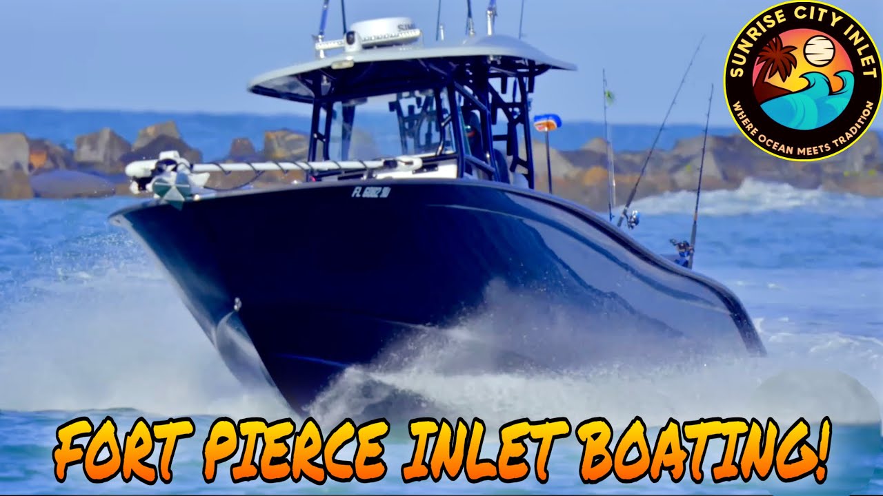 Fort Pierce Inlet Sunrise Armada Boating Unleashed - YouTube