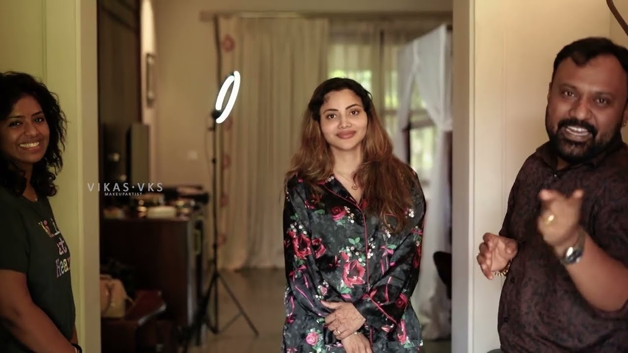 life of josutty movie heroine Newzealand wedding reception makeup Vikas ...