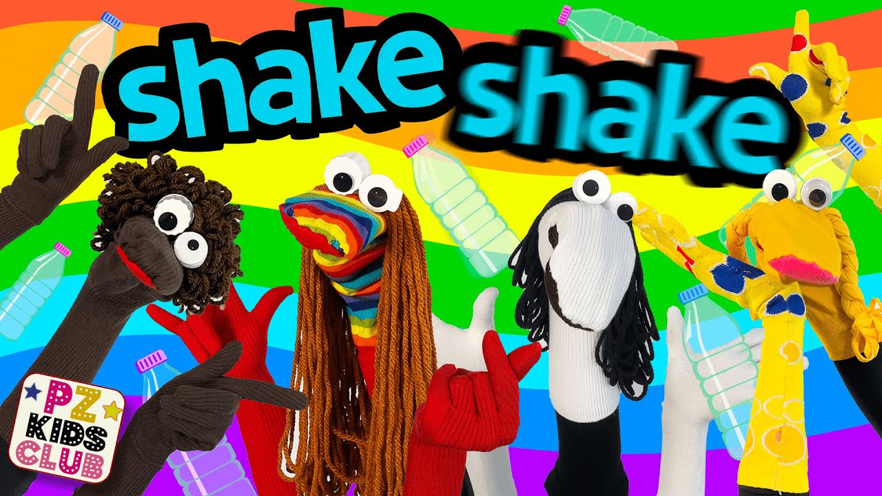 Shake Shake | Shake and Move Kids Song🧦 | From Recycled Bottles to Fun ...