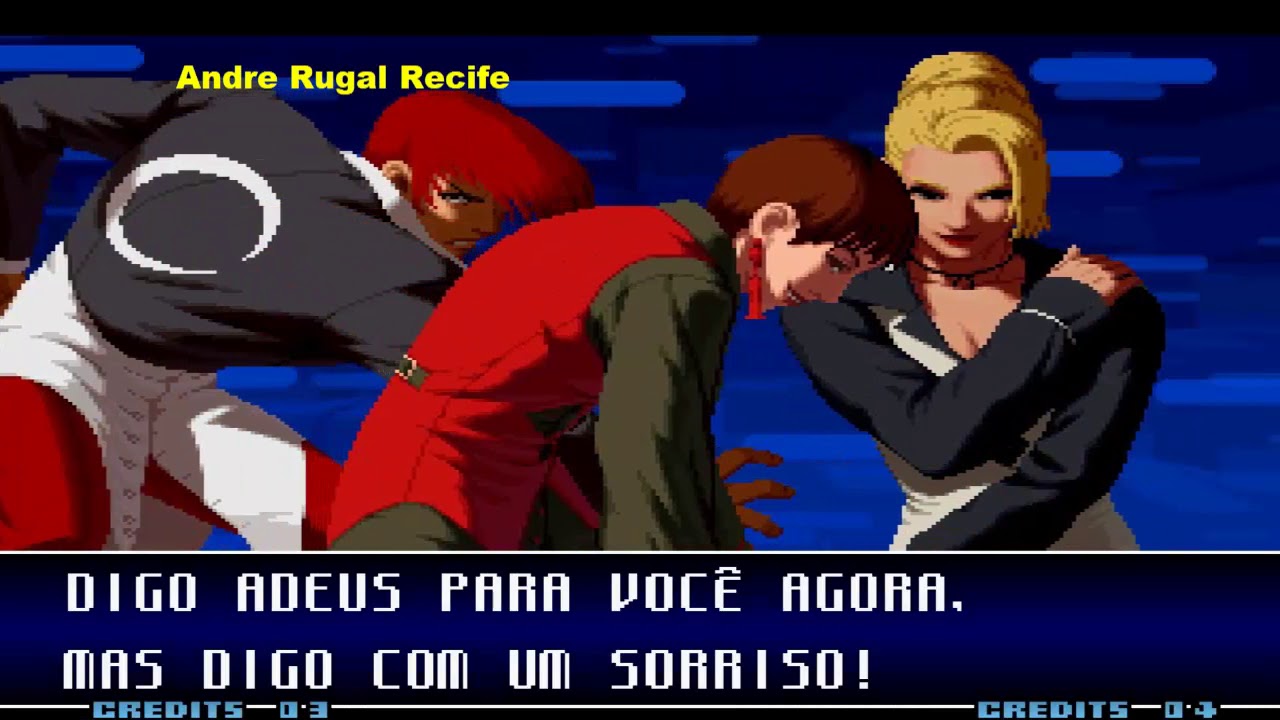 KOF 2002 PT BR Gameplay e winners - YouTube