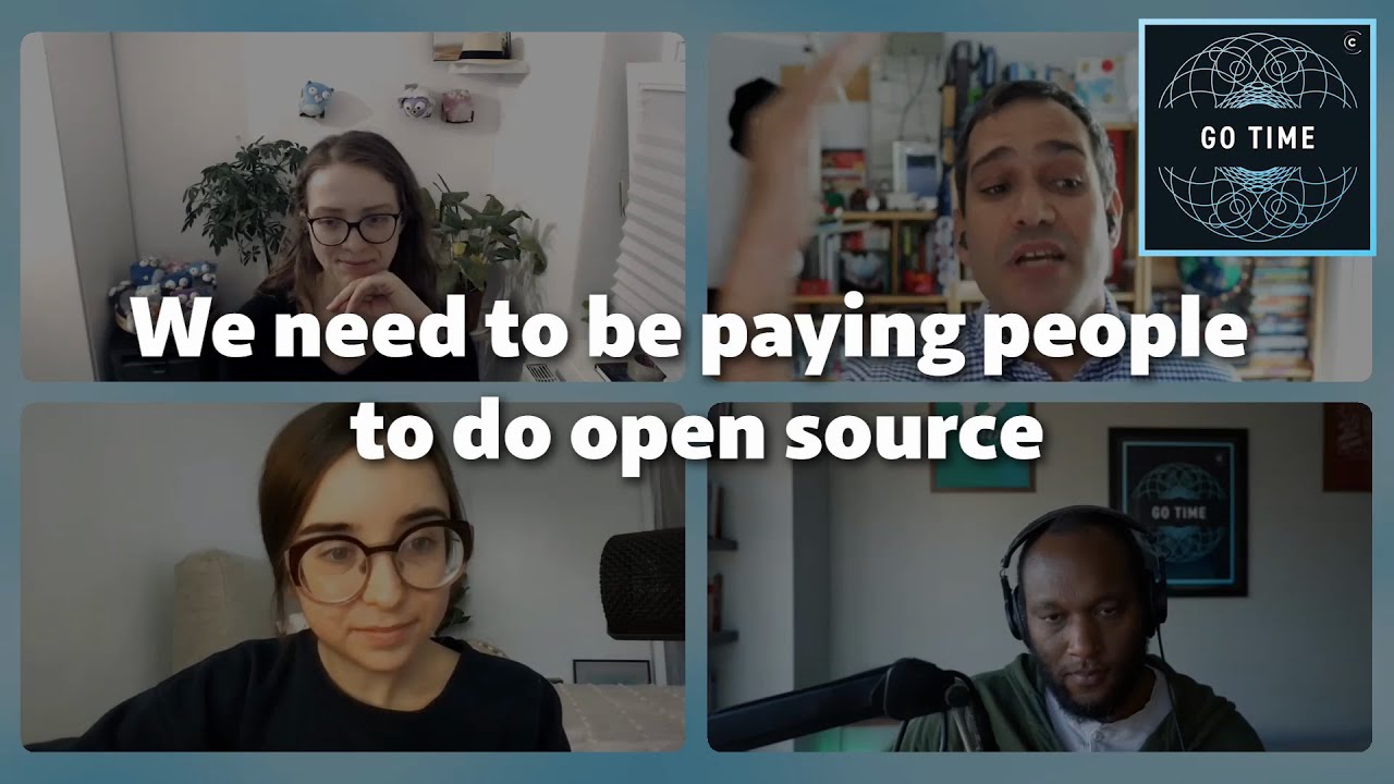 Unpopular opinion! We need to pay people to do open source work - YouTube