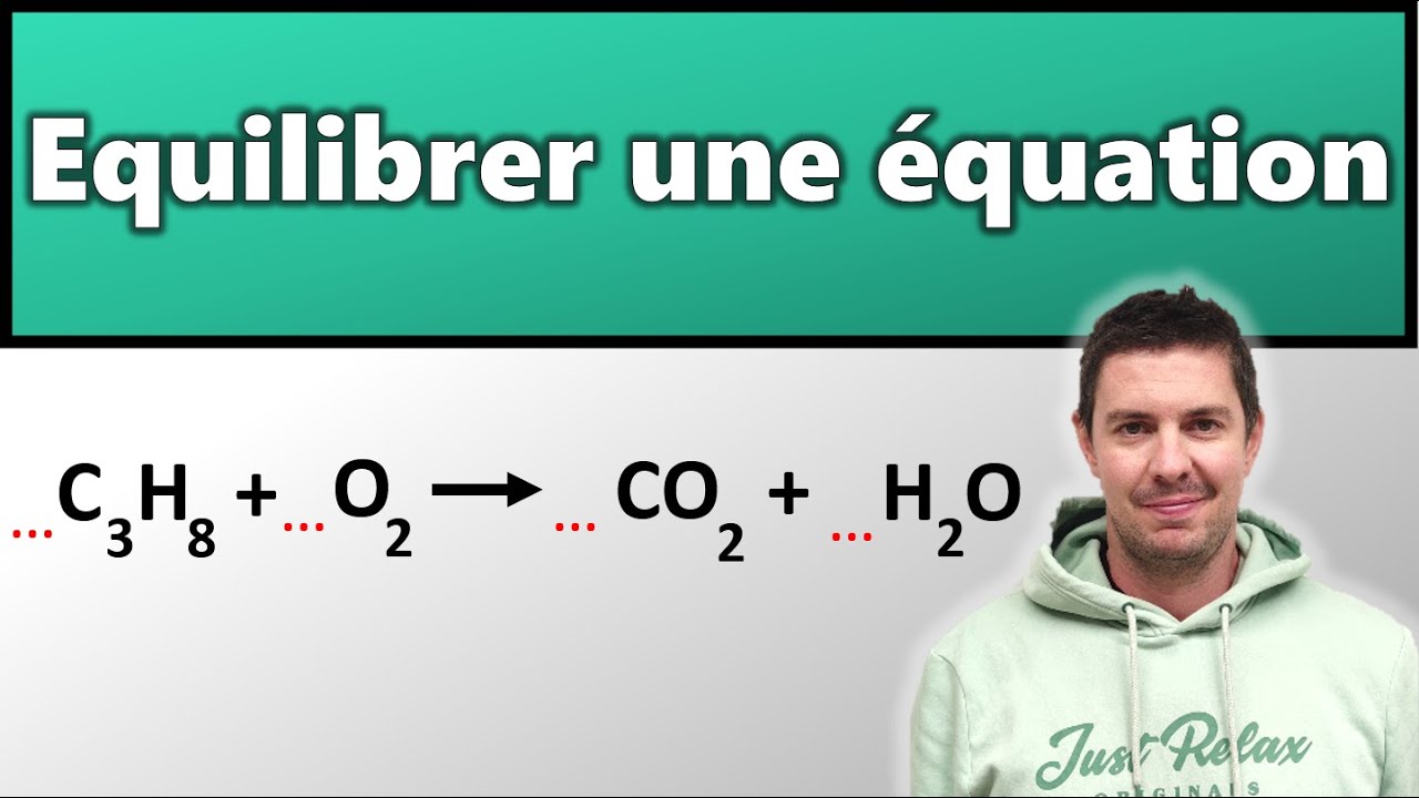 Équilibrer une équation chimique. Cours de physique-chimie - YouTube