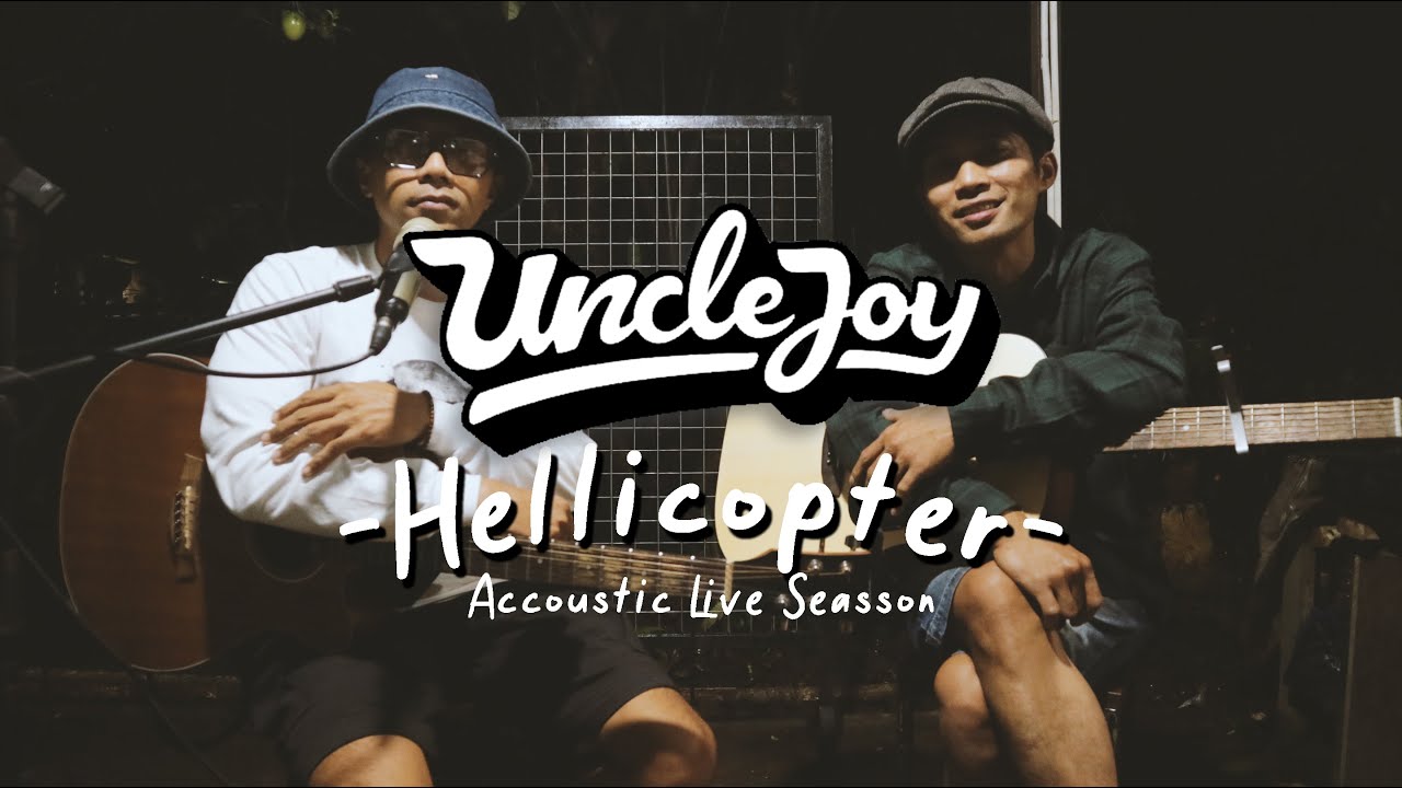 UNCLE JOY - Hellicopter Live Accoustic Seasson at Kebun Lane Cafe - YouTube