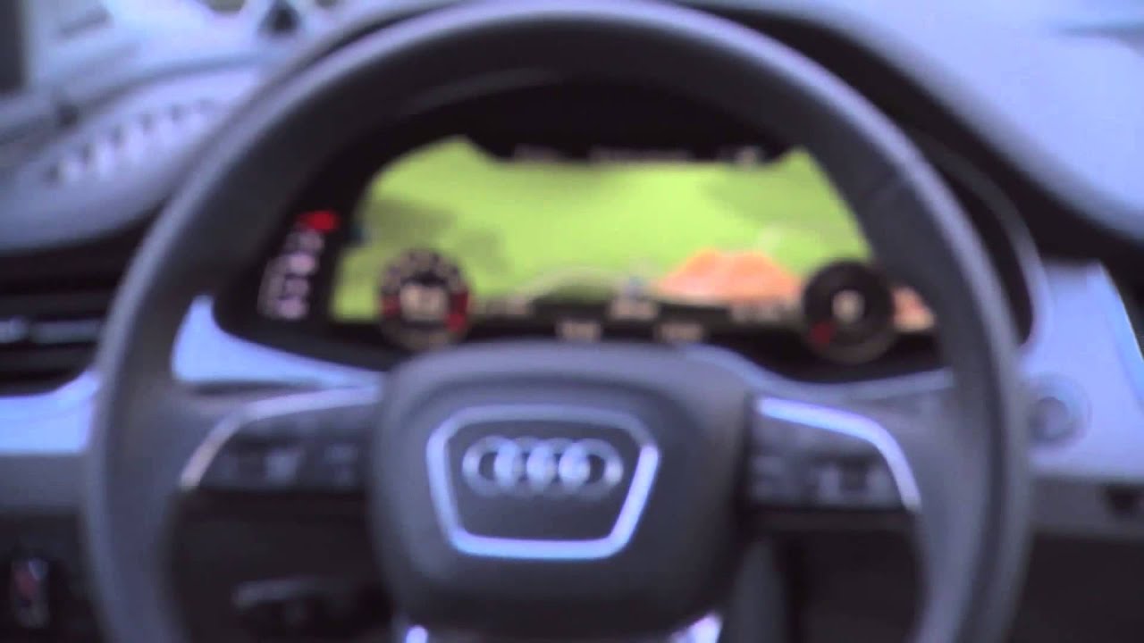 Audi Q7 Interior Design in the Alps | AutoMotoTV - YouTube