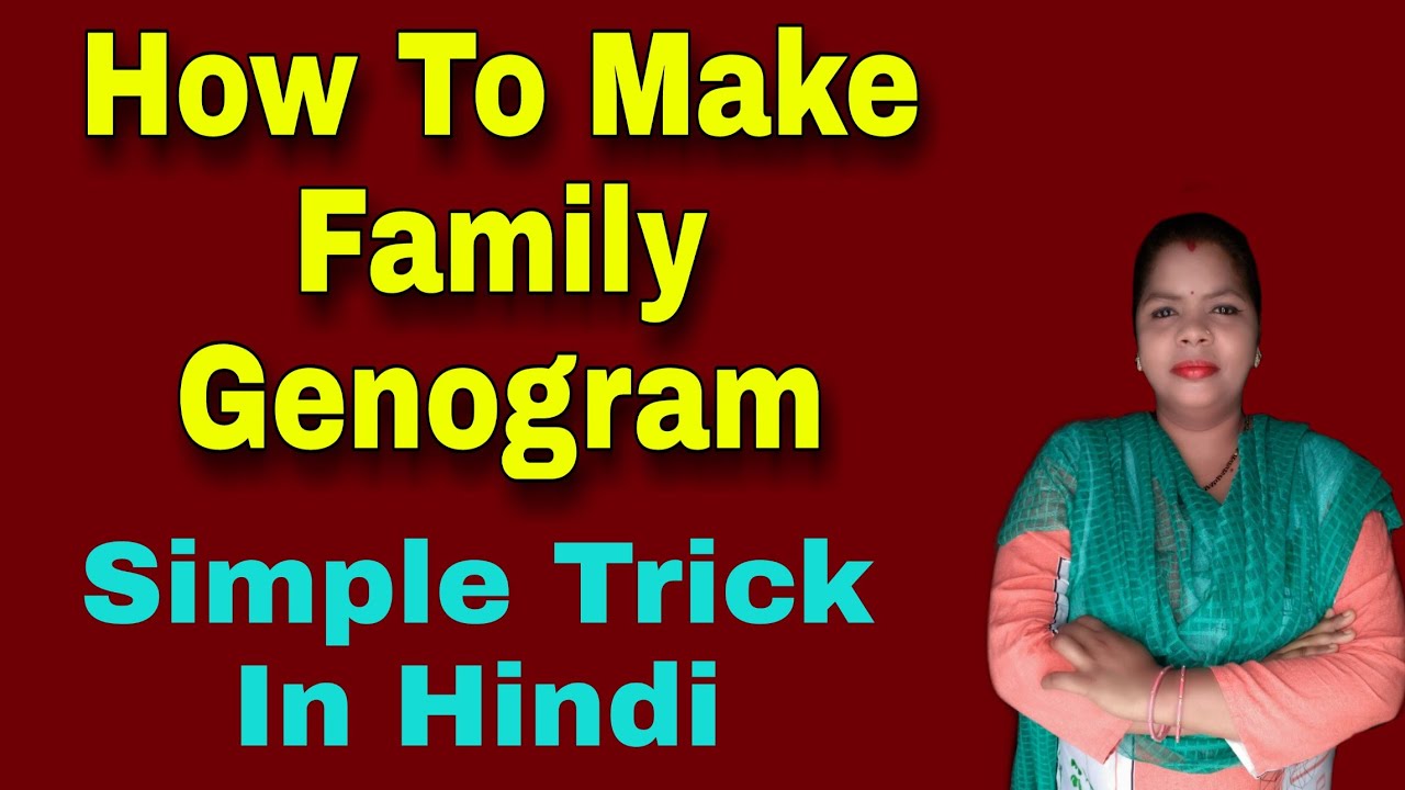 What Is Family History Or Tree | How To Make Family Genogram on Paper ...