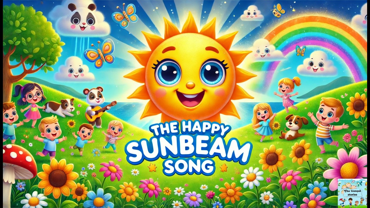 The Happy Sunbeam | Solar Family | Nursery Rhymes & Kids Songs ...