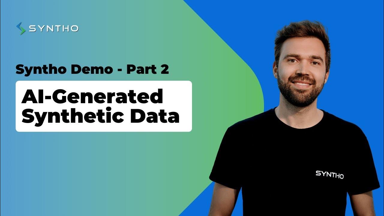 Syntho Demo: Part 2 - AI-Generated Synthetic Data for Analytics - YouTube