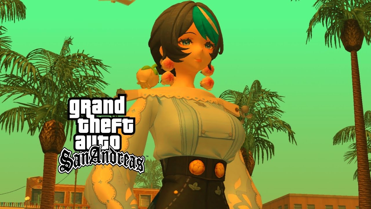 GTA SA - Orchidea from Zenless Zone Zero | Skins Mods PC/Android - YouTube