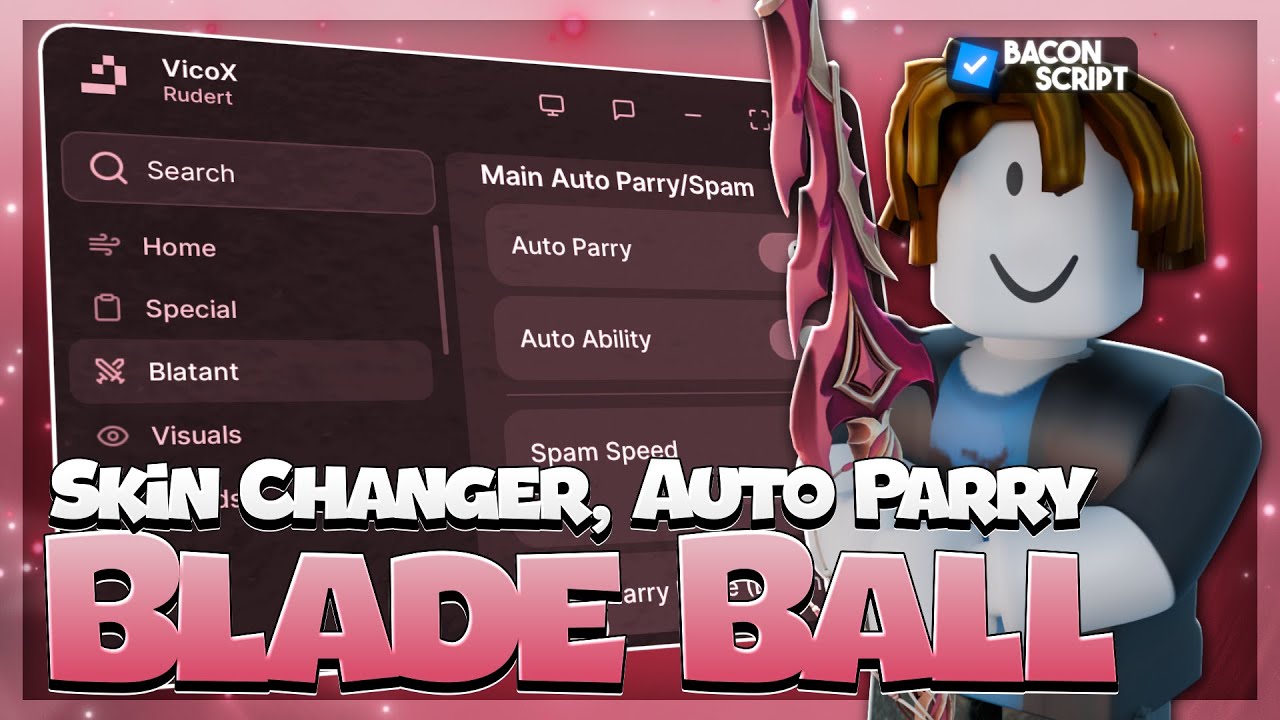 [OP] Blade Ball Script | Skin Changer, Auto Parry (Mobile & PC) - YouTube