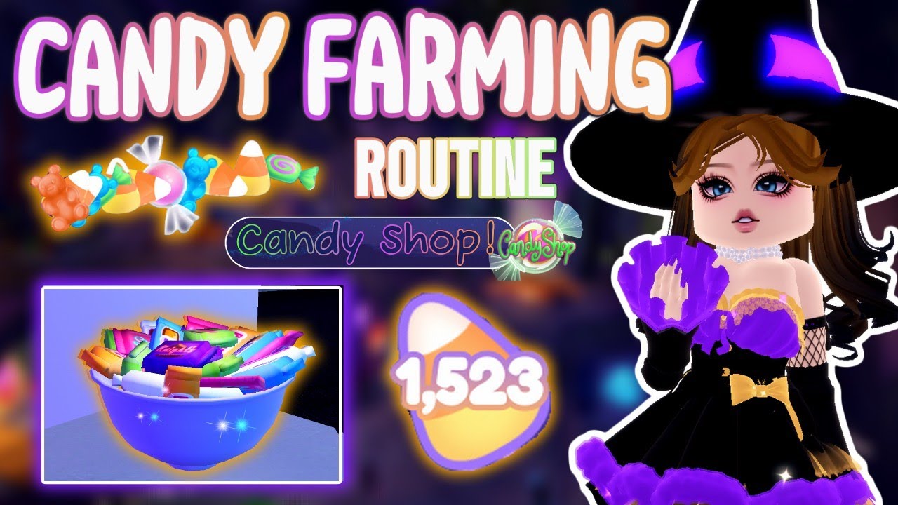Candy farming routine!!!🎃🍬 - YouTube